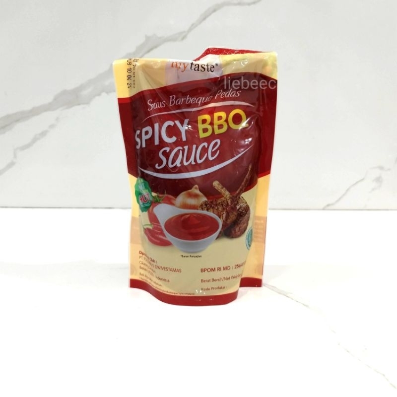 Jual My Taste Sauce Spicy Barbeque level 3 500gr / MyTase BBQ Spicy ...