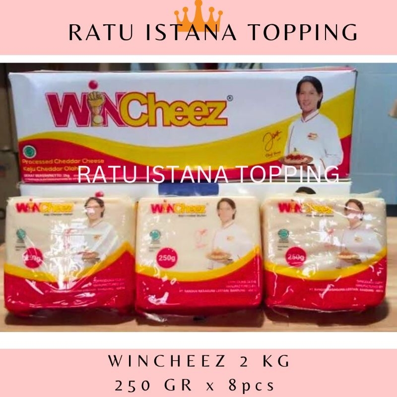 Jual KEJU WINCHEEZ 2 KG WIN CHEESE 8 x 250 GRAM KEJU MARTABAK ROTI ...