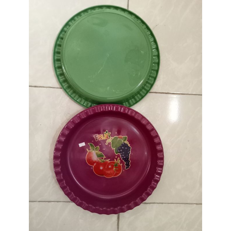 Jual Nampan plastik bulat eriko 038 | Shopee Indonesia