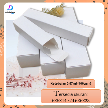 Jual Box Parfum Kardus Kotak Polos untuk Kemasan Botol Hampers Souvenir ...