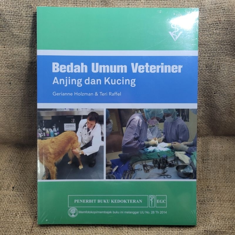 Jual Buku Kedokteran Hewan, Bedah Umum Veteriner Anjing dan Kucing | Shopee Indonesia