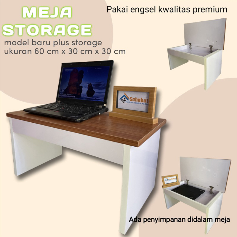 Jual Meja Storage Multifungsi Premium Lesehan besar | Shopee Indonesia