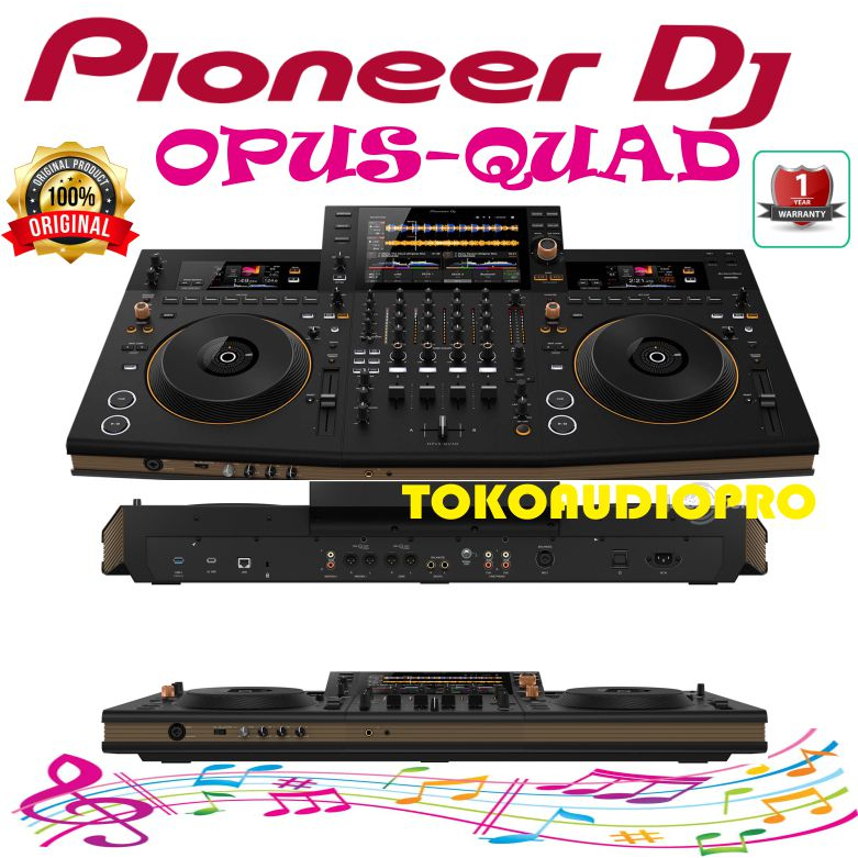 Jual Dj Pioneer DJ OPUS-QUAD 4-channel DJ System Controller | Shopee Indonesia
