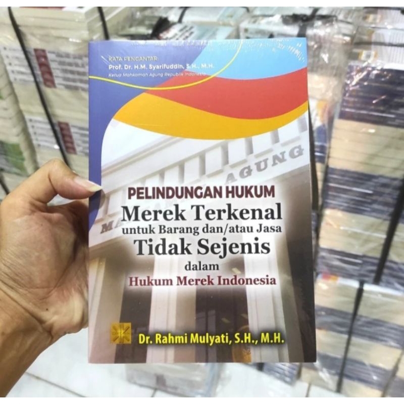 Jual BUKU ORIGINAL PERLINDUNGAN HUKUM MEREK TERKENAL UNTUK BARANG Dr ...