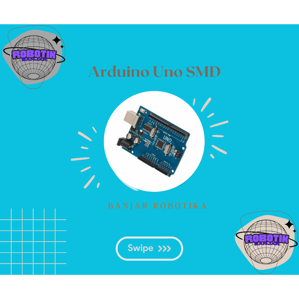 Jual Arduino Uno R3 Smd Version Mikrokontroler Terbaru Dengan Teknologi Smd Banjar Robotika 