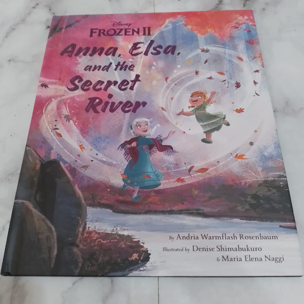 Jual Frozen disney princess elsa anna secret river hardcover buku ...