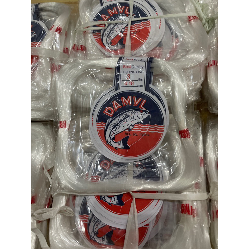 Jual senar damyl warna putih 2lb/3lb/4lb/6lb/8lb | Shopee Indonesia