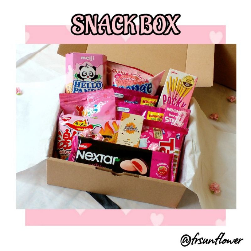 Jual SNACK BOX KEKINIAN (Extra bubble wrap co di etalase) | Shopee ...