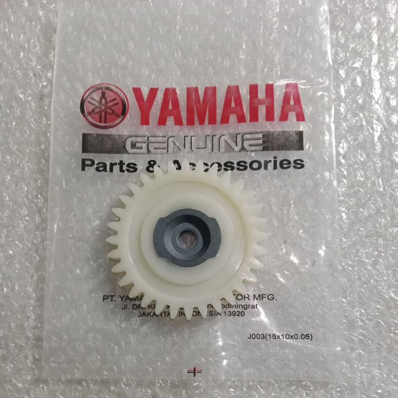 Jual gigi pompa oli yamaha vega r new jupiter z burhan lama original | Shopee Indonesia