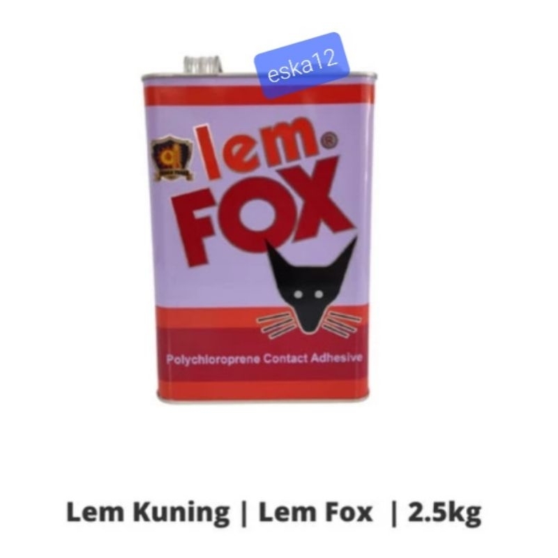 Jual LEM FOX 2,5KG | Shopee Indonesia