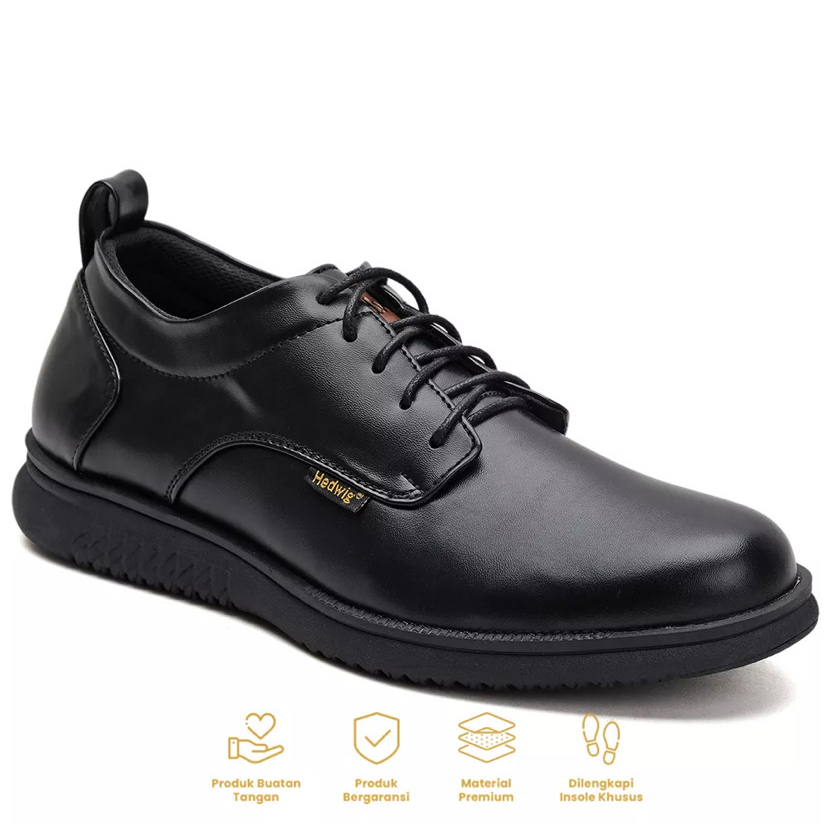 Jual Hedwig Sepatu Formal Pria Casual Kerja Kantor Formal Pantofel ...