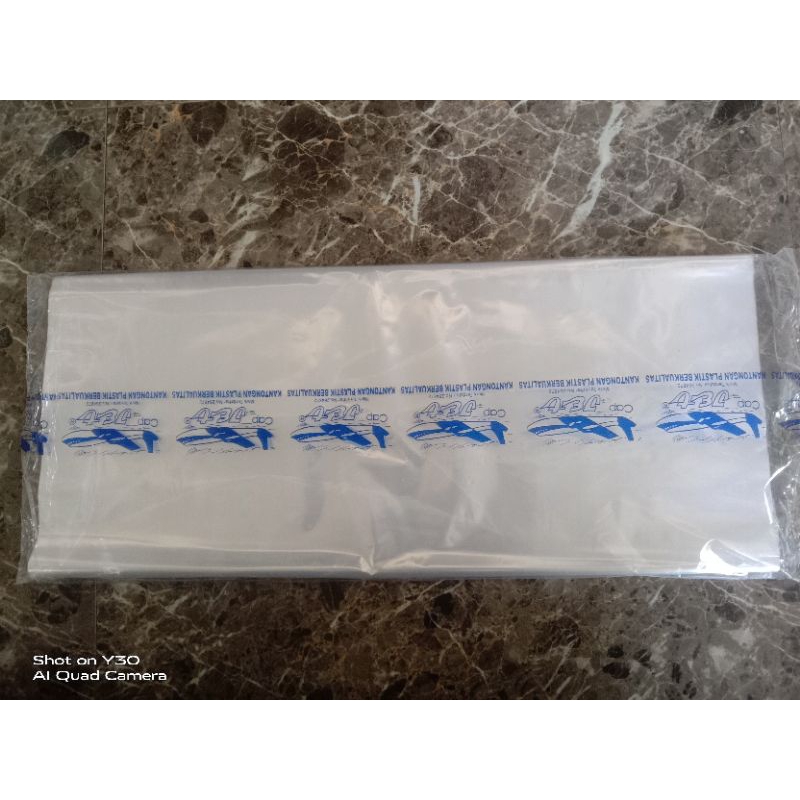 Jual plastik roll pp / plastik roll pp tebal 0,03 lembar 60 panjang 50M ...