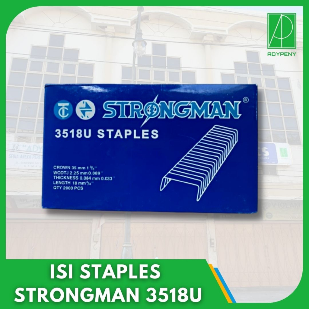 Jual Isi Staples Strongman 3518.U | Shopee Indonesia