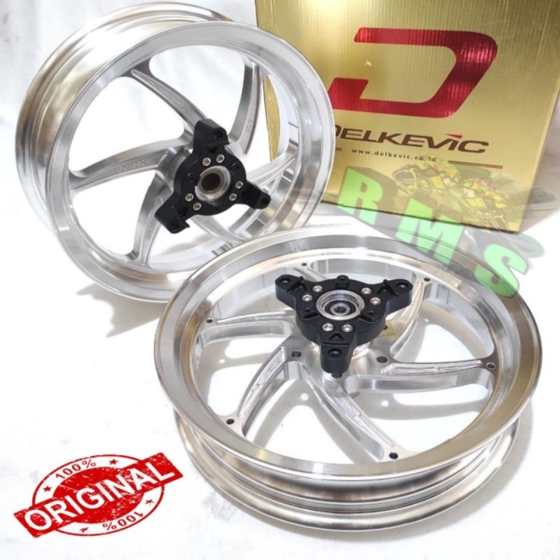 Jual NEW 2023 VELG DELKEVIC X1 SIX STAR ALL NEW NMAX 155 / VELG RACING ...