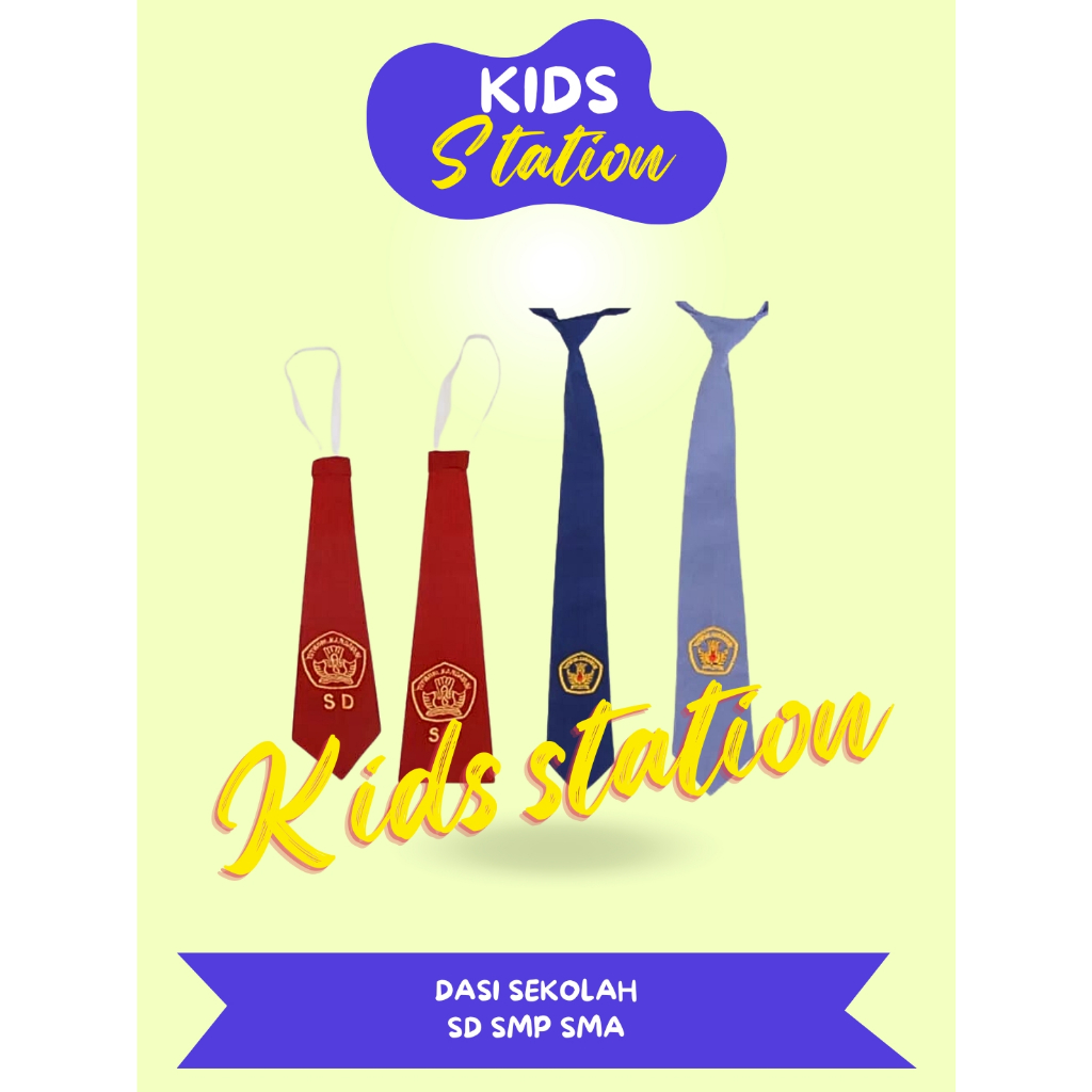 Jual Dasi Sekolah SD MI SMP MTS SMA SMK | Shopee Indonesia