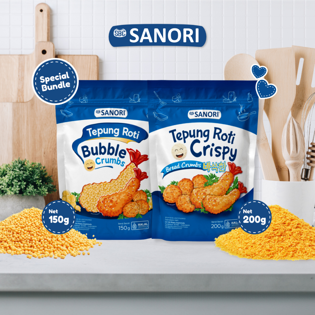 Jual Special Bundle - Tepung Roti Crispy & Bubble Crumbs | Shopee Indonesia