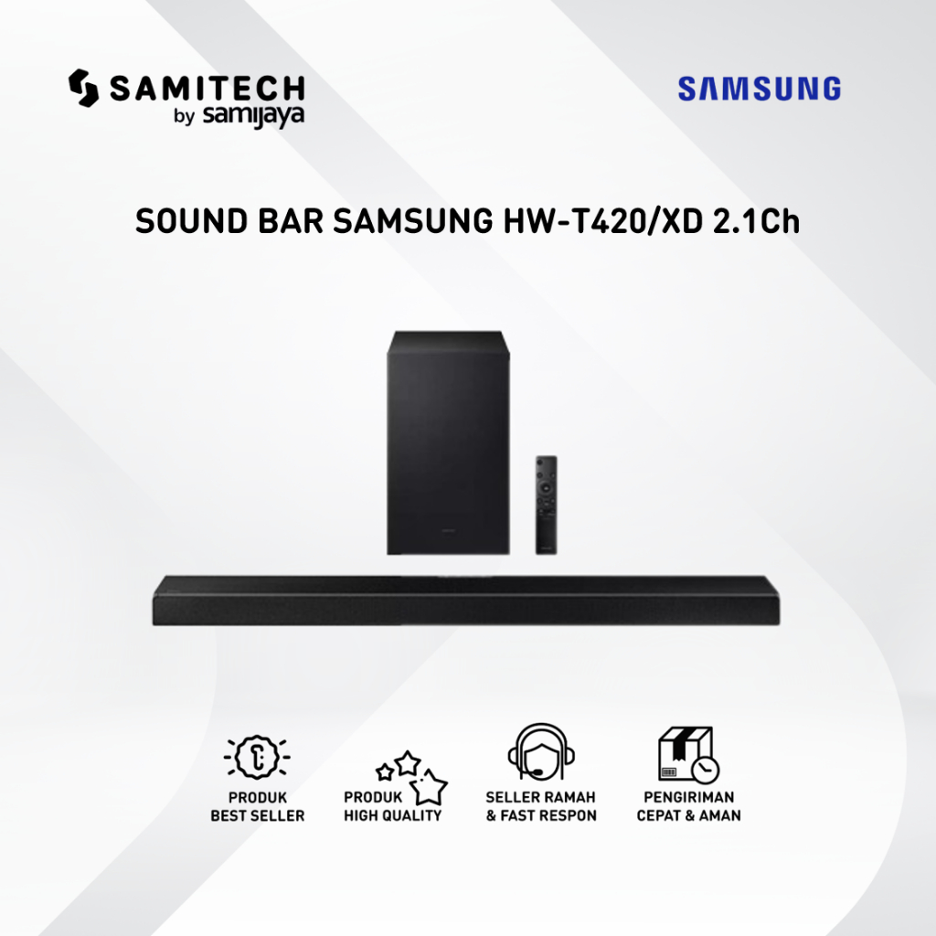 Jual SPEAKER SOUNDBAR SAMSUNG HW-T420 / HW T420 / HWT420 2.1CH DOLBY ...