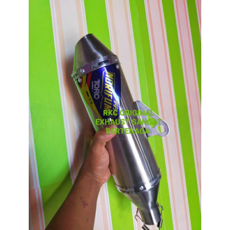 Jual KNALPOT SLIMCER NORIFUMI TORC KLX CRF D-TRACKER WR155 SANGAT ...