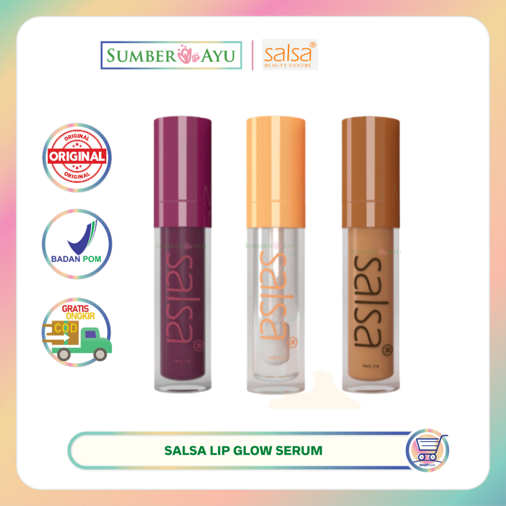 Jual Salsa Lip Glow Serum 3gr series | Shopee Indonesia