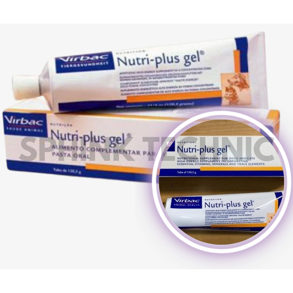 Jual Nutri Plus Gel / Nutriplus Gel / Nutri-Plus Gel Virbac Vitamin ...