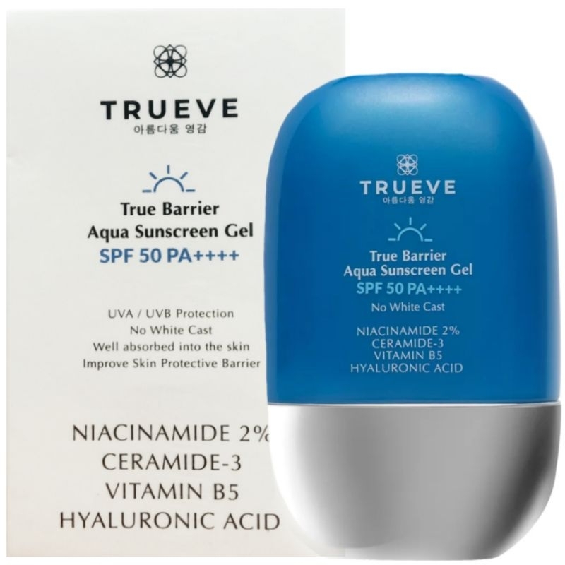 Jual TRUEVE Aqua Sunscreen Gel SPF50 | Shopee Indonesia
