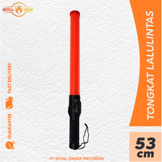 Jual Tongkat Lalu Lintas 53 cm / Lampu Lalin Polisi / Stick Warning ...