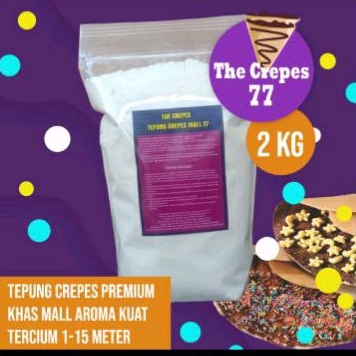 Jual Tepung Premix Crepes Khas Mall Premium Ukuran 2KG THE CREPES77 ...