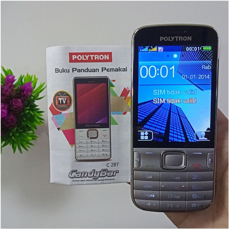 Jual Hp Candybar Polytron C320 | Shopee Indonesia