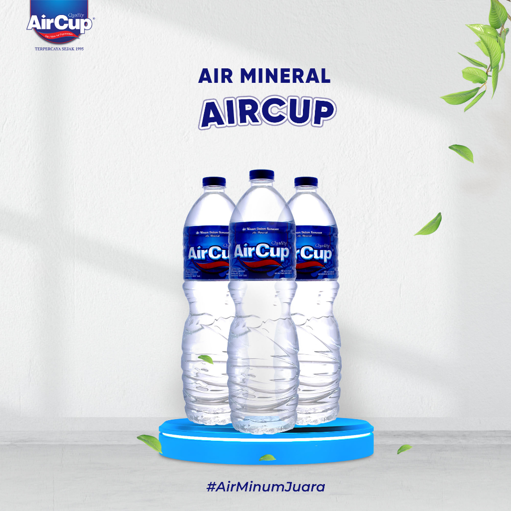 Jual Botol AIR CUP 1500ml isi 12 botol | Shopee Indonesia