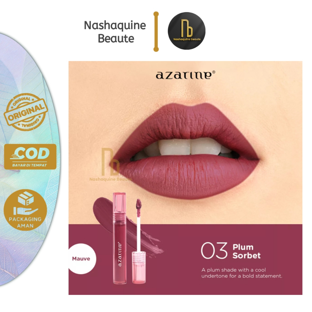 Jual Azarine Velvety Lippy Cream - Lip Cream Velvet | Shopee Indonesia