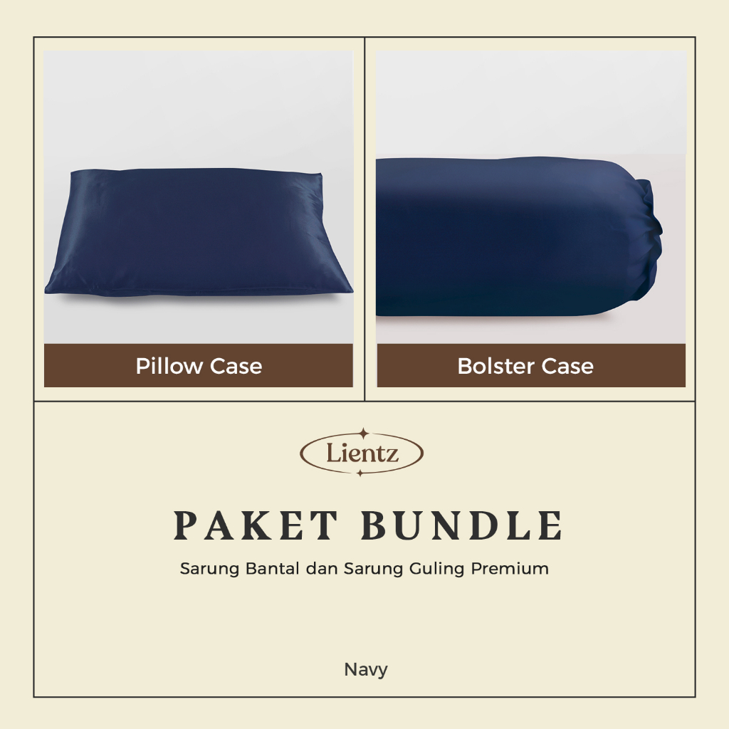 Jual [Paket Bundle] Sarung Bantal dan Guling Premium Satin Silk ...