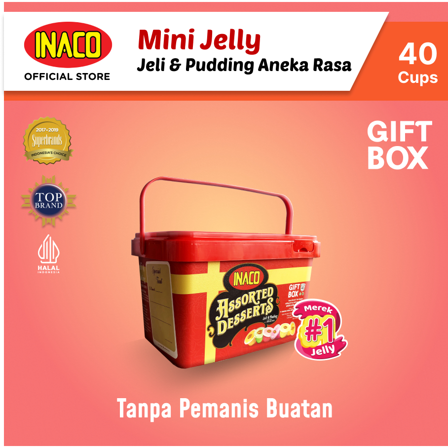 Jual Inaco Mini Jelly Assorted Dessert 40's | Shopee Indonesia