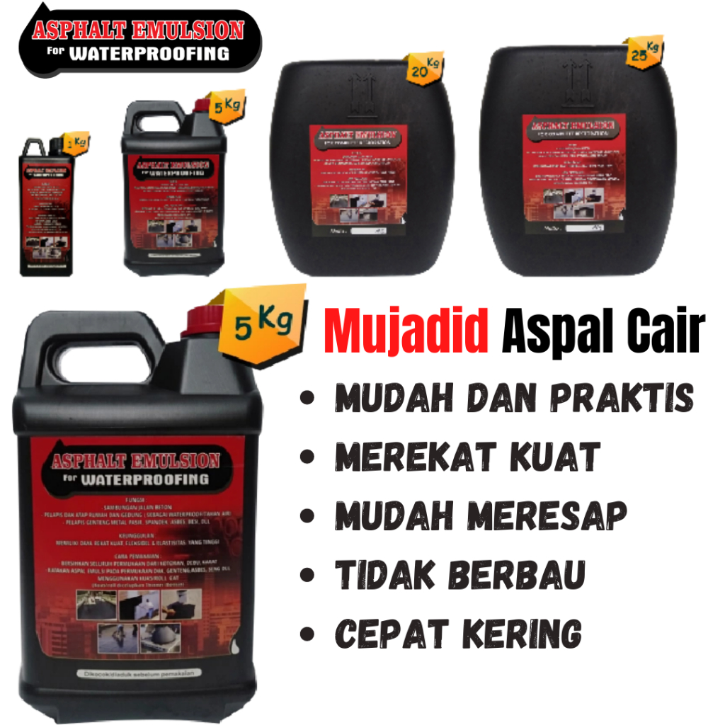 Jual aspal cair anti rembes anti retak serbaguna | Shopee Indonesia