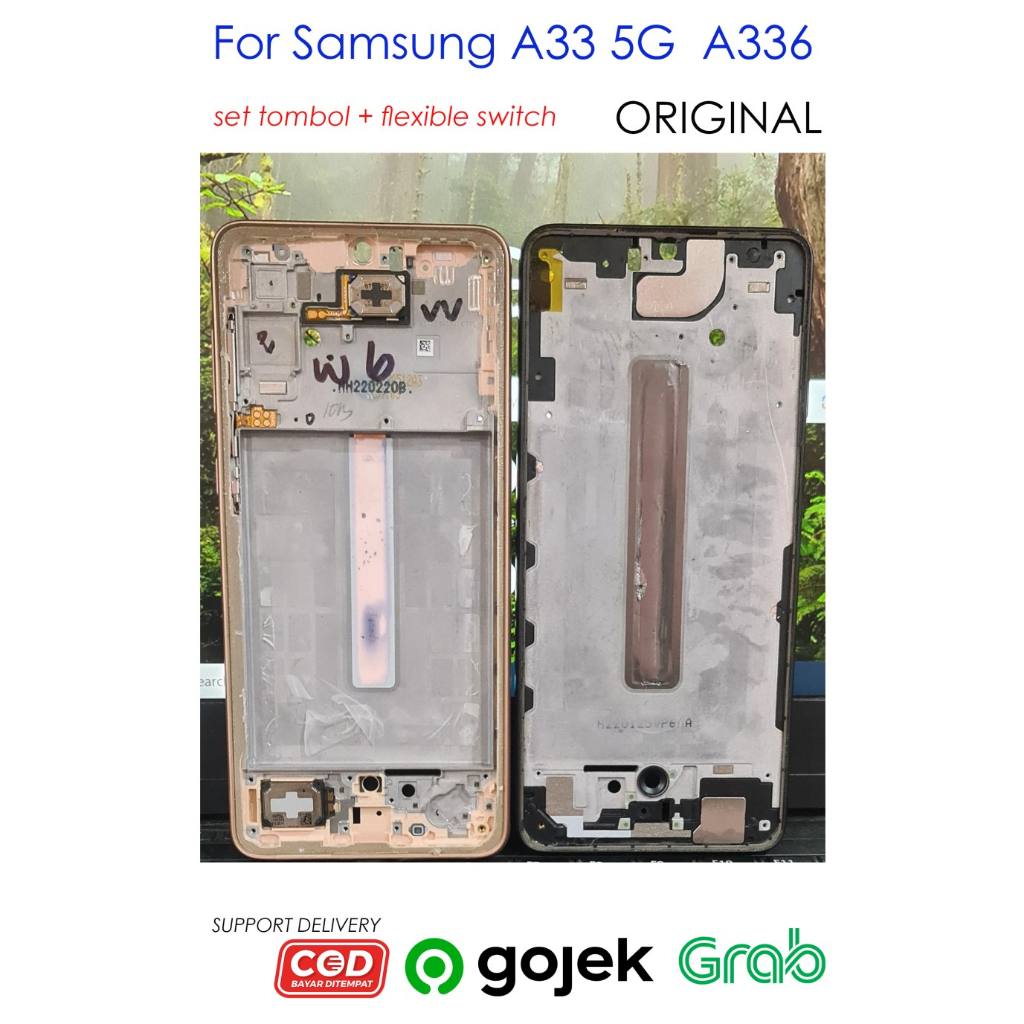 Jual Frame Bezel Tulang Tatakan Lcd Samsung A33 5G A336 Copotan ...