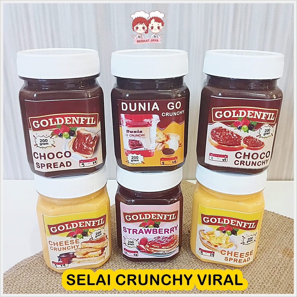 Jual SELAI CRUNCHY VIRAL / COLLINS CRUNCHY/ GOLDENFILL CRUNCHY / DUNIA ...