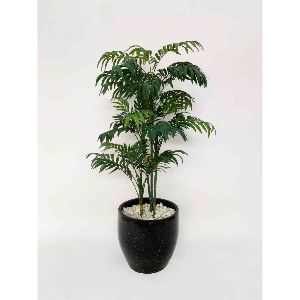 Jual Pohon Palem Artificial - Palem Regu Cabang 3 (T: 1.4m) pakai pot ...