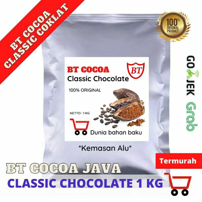Jual BT COCOA JAVA / CLASSIC / 100 gram / Rasa masih asli pahit ...