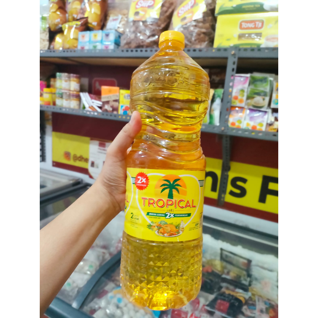 Jual TROPICAL MINYAK GORENG KEMASAN BOTOL 2 L | Shopee Indonesia