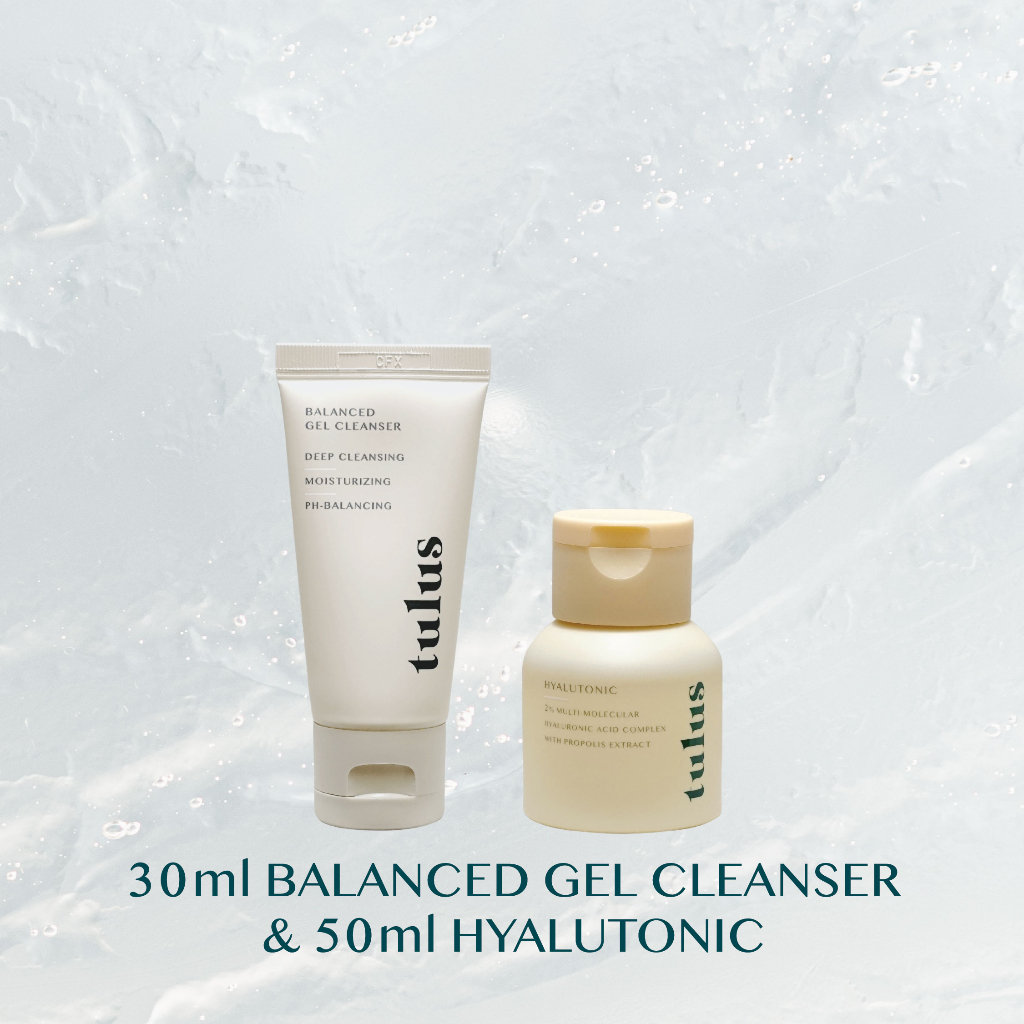 Jual tulus bundle : 1pc 30ml BALANCED GEL CLEANSER & 1pc 50ml ...