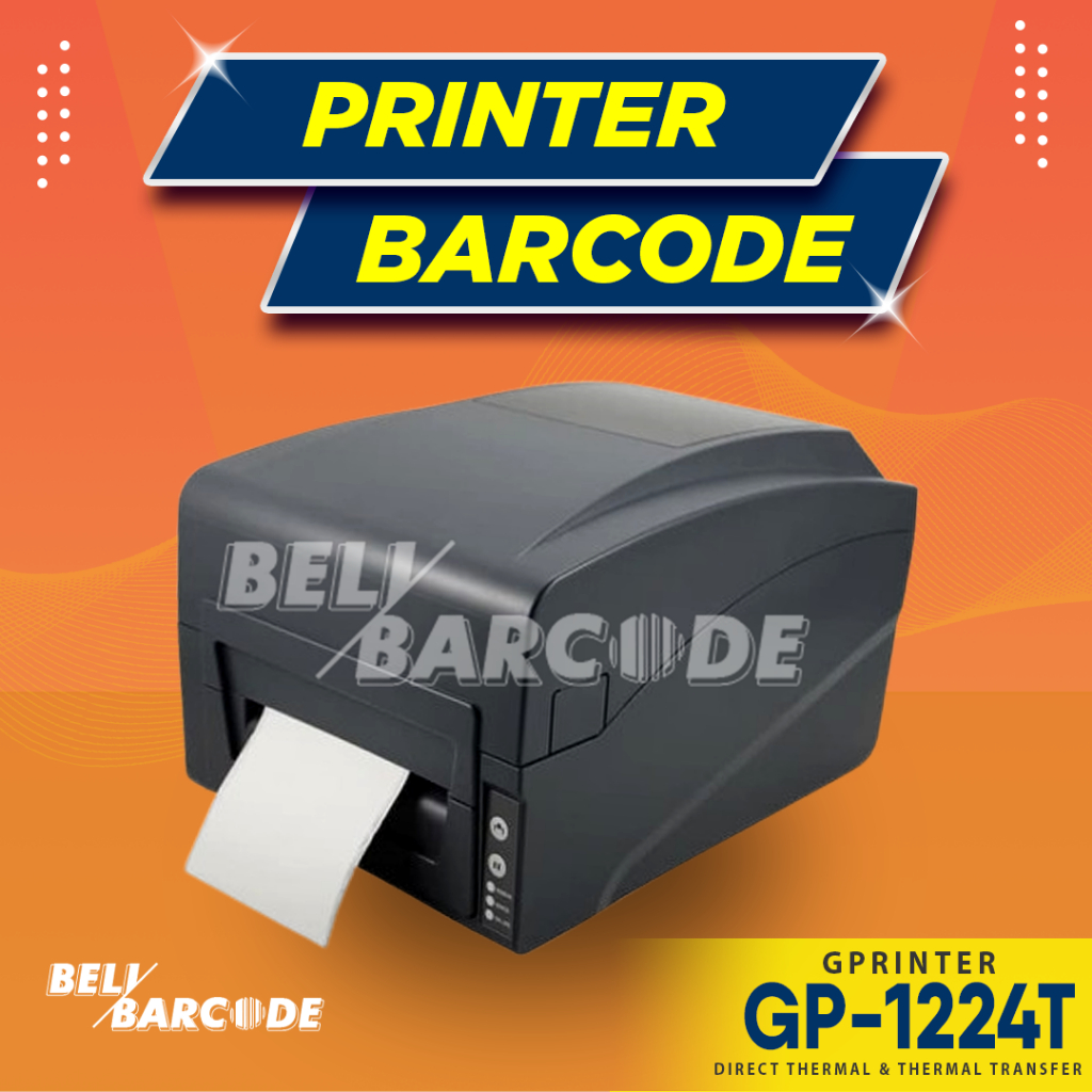 Jual Alat Cetak Barcode Resi Gprinter-1224t // Printer Barcode Label GP-1224t | Shopee Indonesia