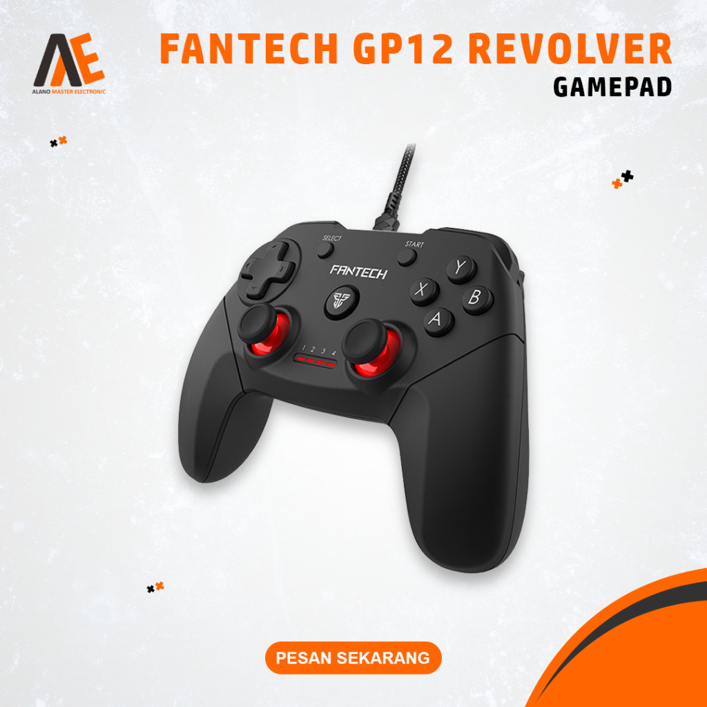 Jual Stick USB Cable Fantech GP12 Revolver Gamepad PC Laptop PS XBox ...