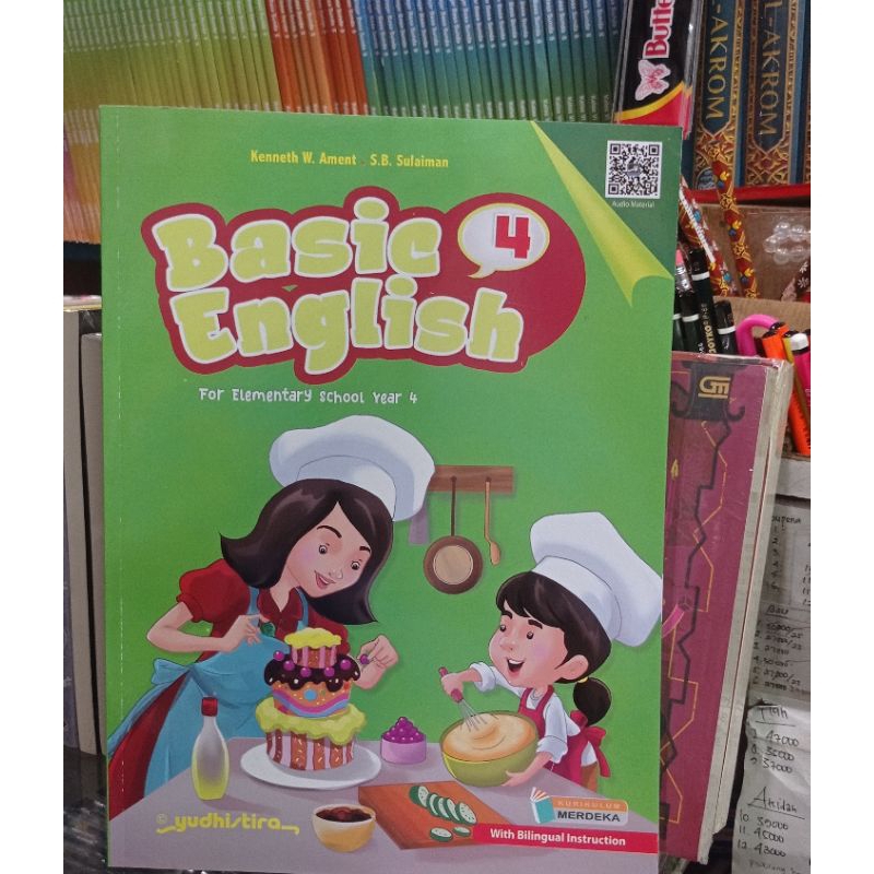 Jual BUKU Basic English 4 SD/MI KURIKULUM MERDEKA PENERBIT YUDISTIRA ...