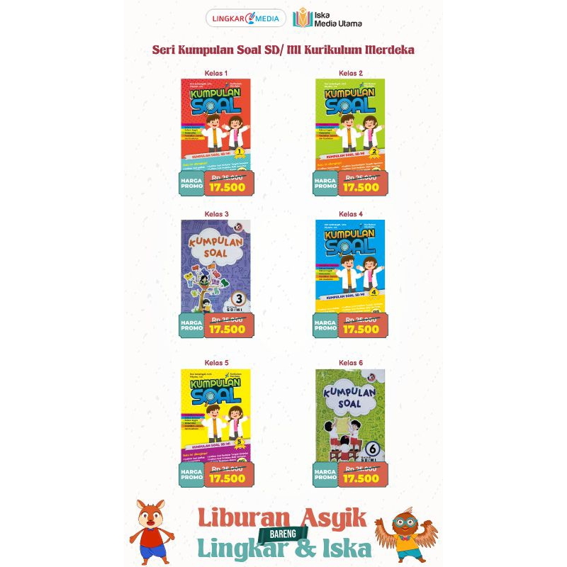 Jual Kumpulan Soal SD MI Kurikulum Merdeka & K 13 | Shopee Indonesia