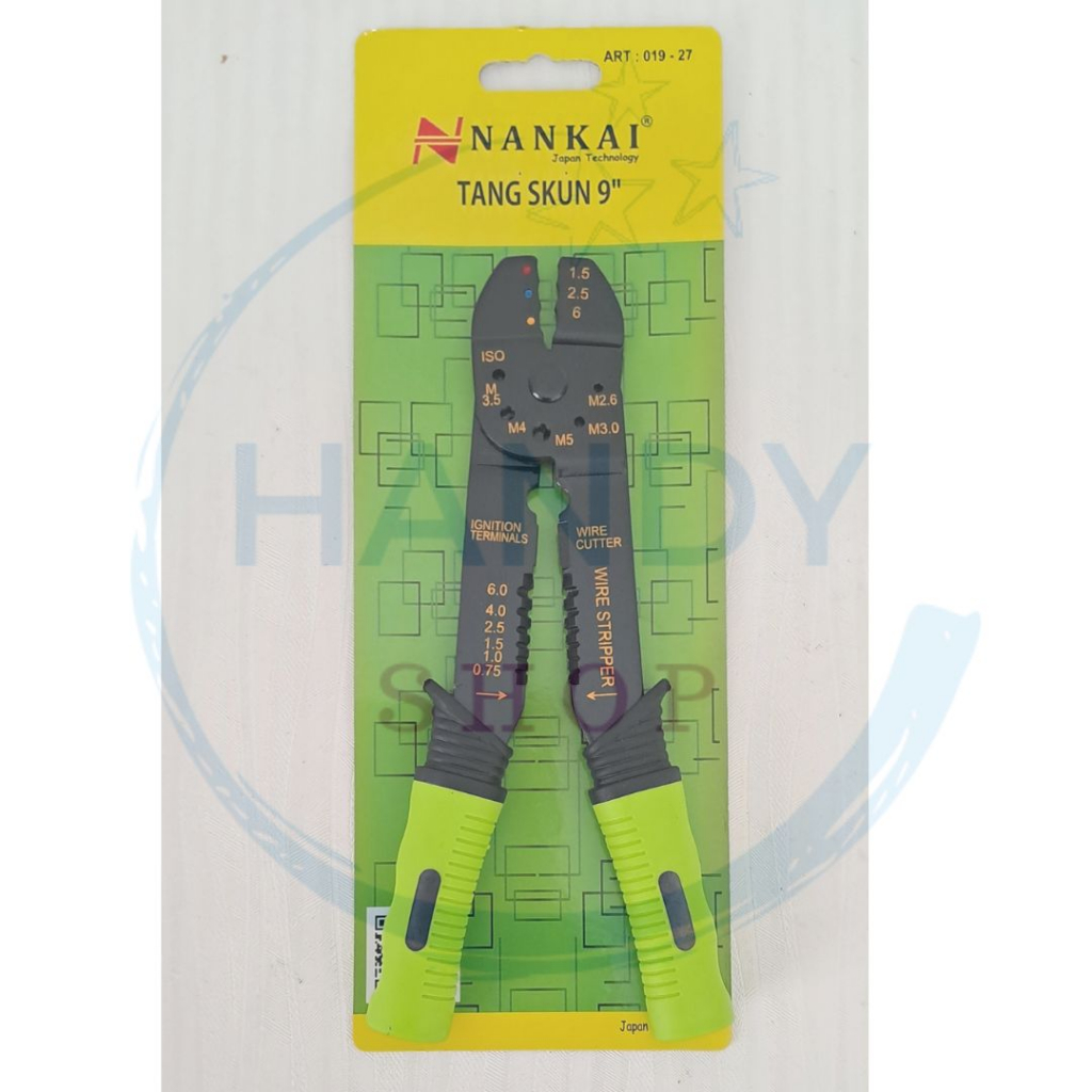 Jual TANG CRIMPING TOOL/ TANG PRESS SKUN 9INCH NANKAI | Shopee Indonesia