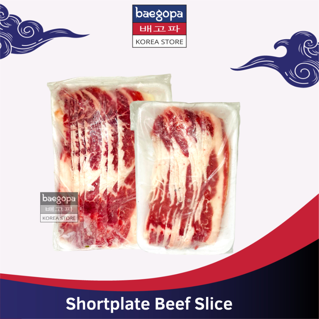 Jual KOREAN BBQ BEEF SLICE Daging Shortplate 500 g Halal | Sapi Iris ...