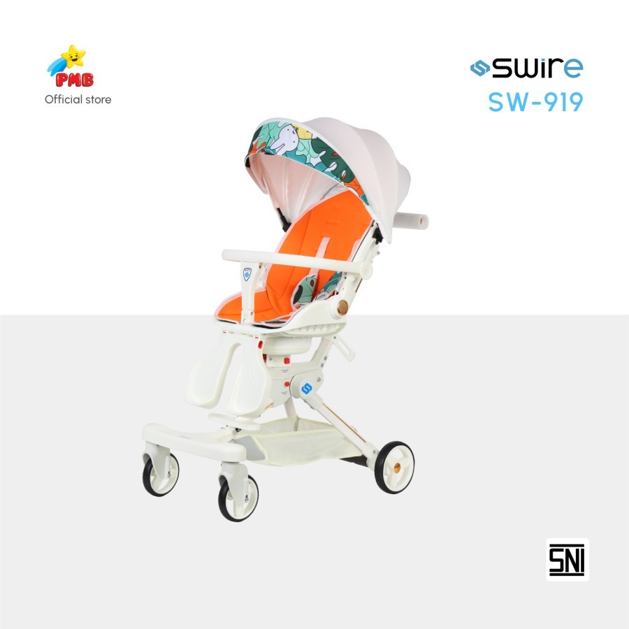 Jual BABY STROLLER PMB SWIRE SW-929 // SWIRE SW919 KERETA DORONG BAYI ...