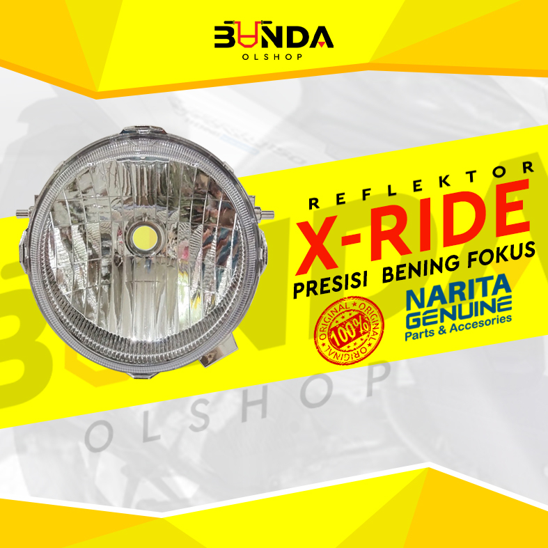 Jual lampu depan xride / reflektor xride / x ride, x-ride original ...