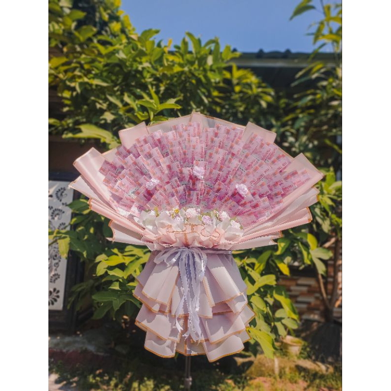 Jual buket uang jumbo money bouquet jumbo murah money bouquet sultan ...
