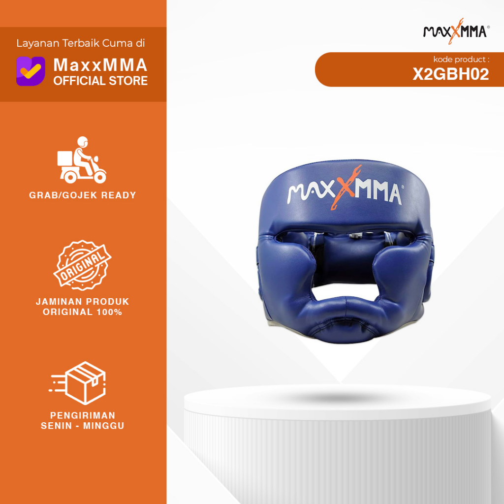 Jual MaxxMMA Full Coverage Headgear (GBH02) | Shopee Indonesia