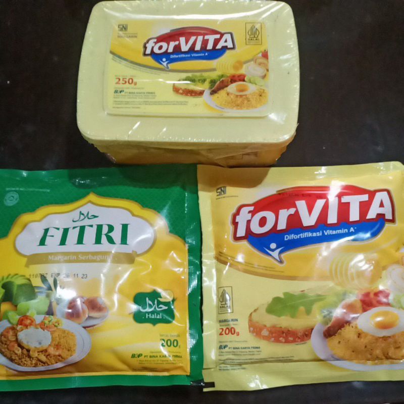 Jual margarin forvita 250g, 200g | Shopee Indonesia